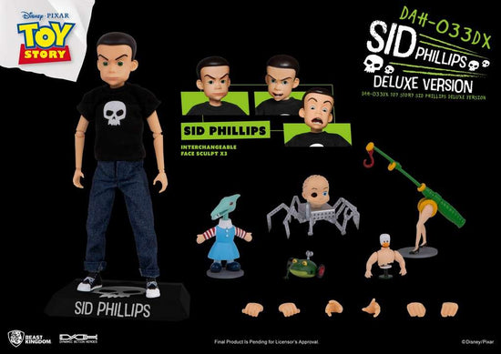 Disney: Toy Story - Sid Phillips Deluxe 1:9 Scale Figure – Co Toys
